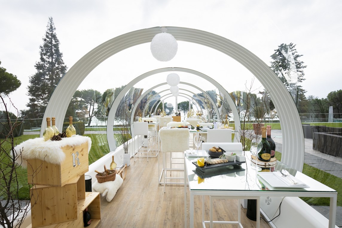 Beau-Rivage Palace Hotel - Lobby Lounge - Lausanne, Switzerland